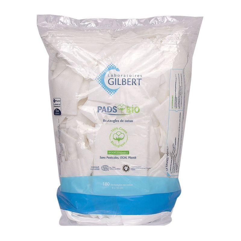 Gilbert Coton Bb Pads Bio S180 - Pharmarun