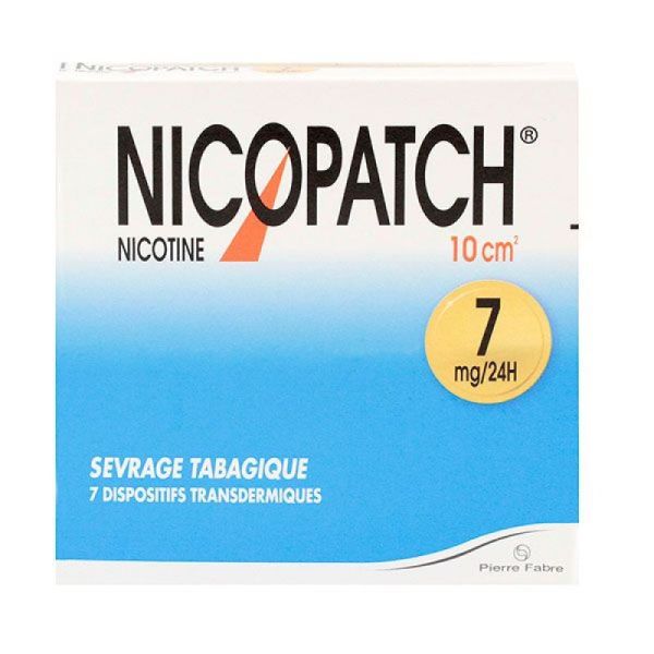 Nicopatch 07mg/24h 7 dispositifs transdermiques - Pharmarun